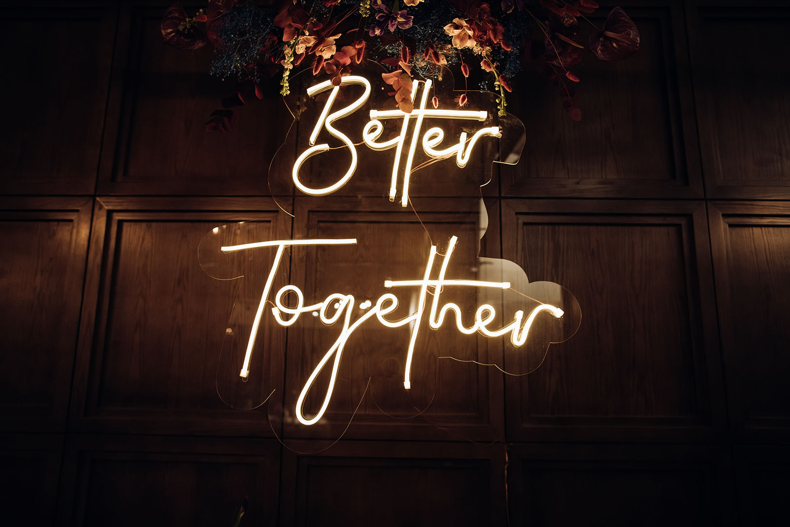 Better Together LED Neon Sign The Ulimate Neon Sign 