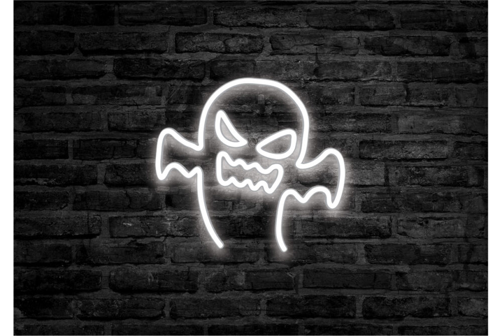 Angry Ghost - LED Neon Sign for your home or workplace.