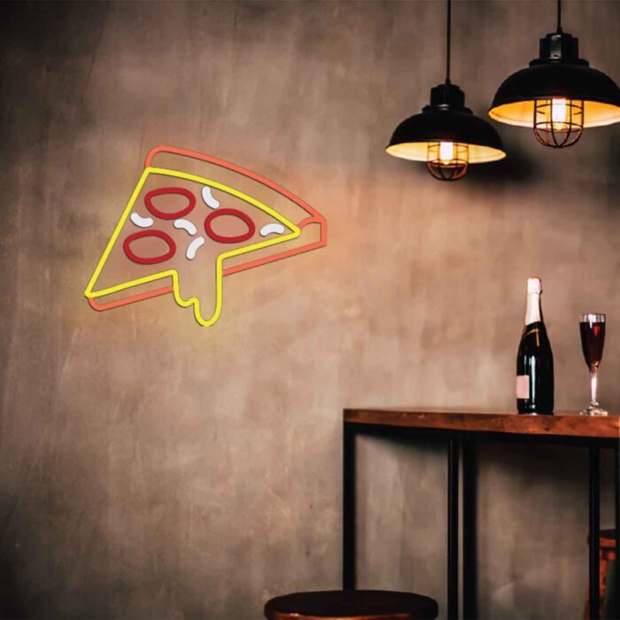 Pizza - "Pizza" Neon Sign
