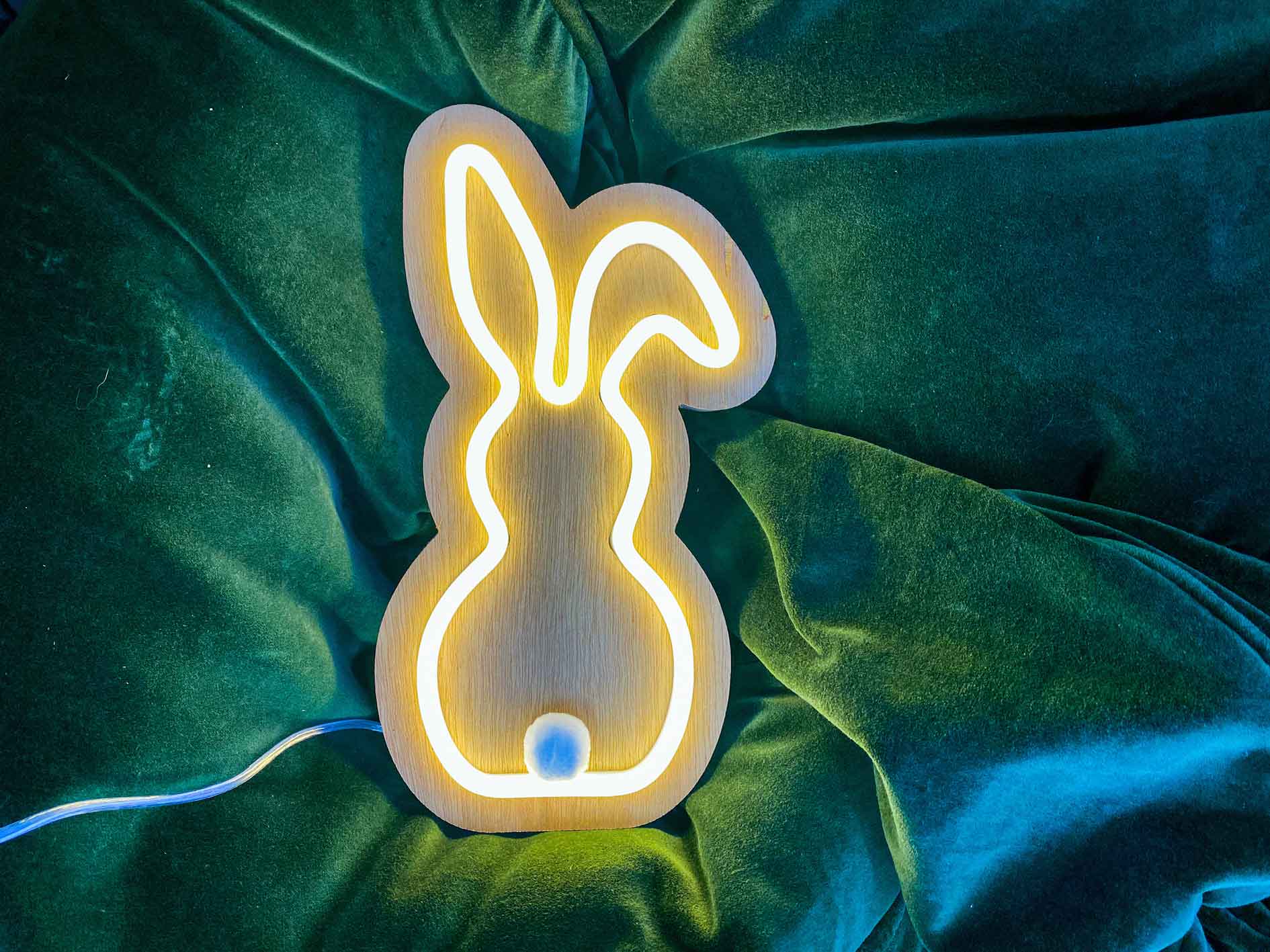 Rabbit - "Rabbit" Neon Sign