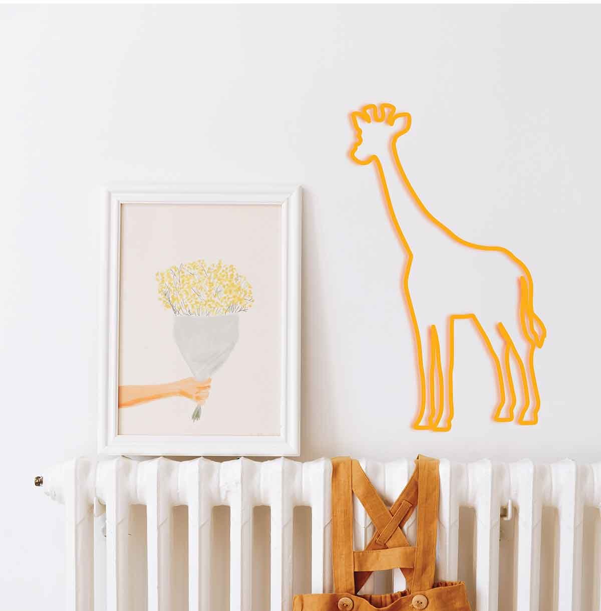 Giraffe - "Giraffe" Neon Sign